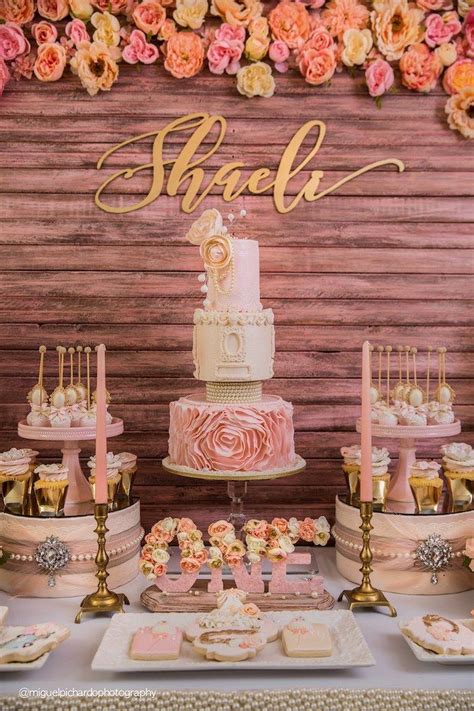 Karas Party Ideas Pink Gold 1st Birthday Party Karas Party Ideas