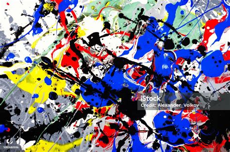 재미 재미와 함께 다채로운 추상 예술 표현의 구성 아트 워크 디자인 브러쉬 스트로크 수채화 잉크 그림을 가리킨 및 펜 선 배경에 흰색 캔버스 종이 질감 표면 그릴 아름 다운