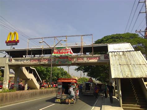 Pedestrian Overpass Pasig Footbridge Bridge