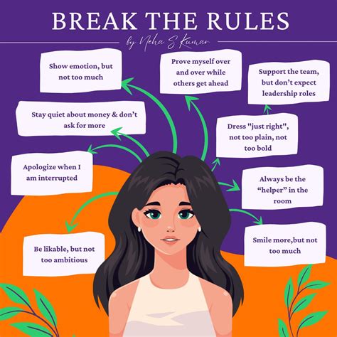9 Rules Women Should Break Right Away We Are Given Many Unspoken Rules… Neha S Kumar