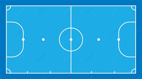 Futsal Field Court Flat Vector Background Futsal Background