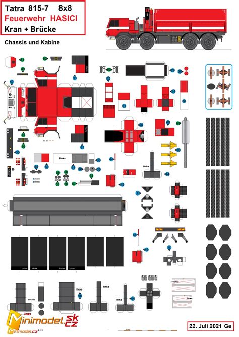 Tatra 8x8 Kb Chassis Kabine Minimodel Web
