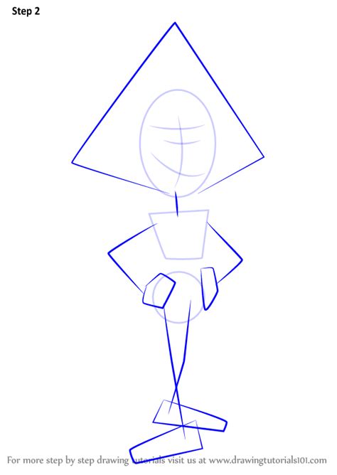 Learn How To Draw Regular Peridot From Steven Universe Steven Universe Step By Step Drawing