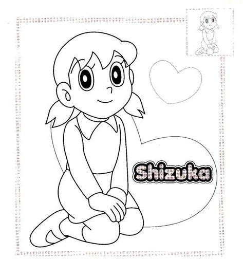 Detail Mewarnai Gambar Shizuka Mewarnai Doraemon Koleksi Nomer 1