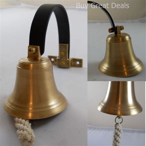 Antique Style Shopkeepers Bell Brass Store Doorbell Vintage
