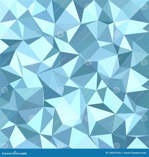 Light Blue Irregular Triangle Mosaic Background Stock Vector Illustration Of Diamond Desktop