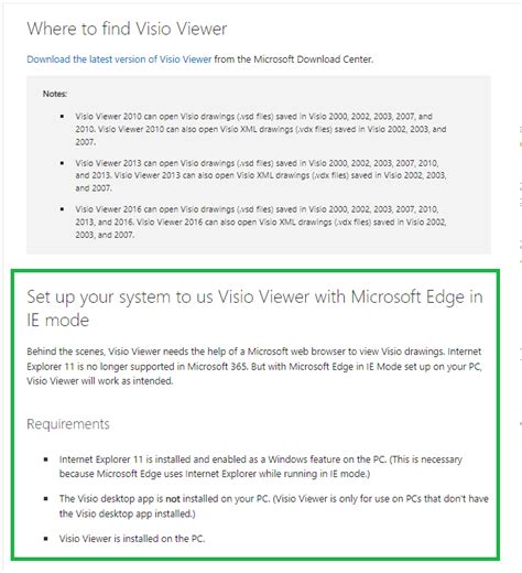 microsoft visio viewer doesn t work microsoft qanda