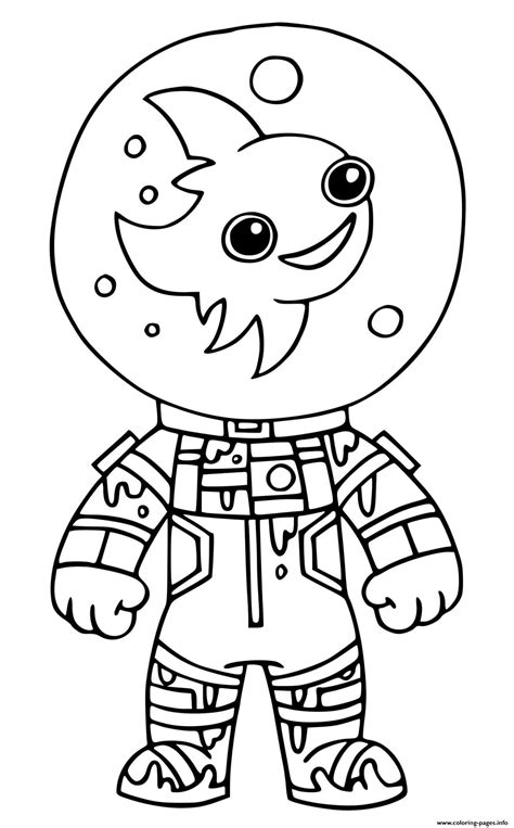 Slurp Leviathan Fortnite Coloring Page Printable