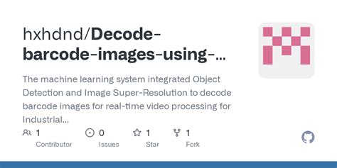 GitHub Hxhdnd Decode Barcode Images Using YOLOv8 And REAL ESRGAN The