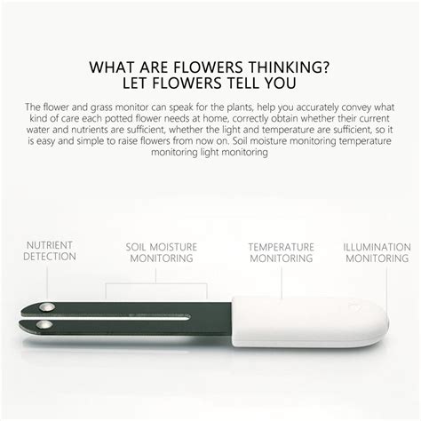 Global Cn Xiaomi Miflora Monitor Digitale Gras Blo Grandado