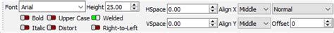 create and edit text in lightburn