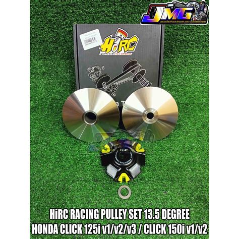 HONDA CLICK 125i V1 V2 V3 CLICK 150i V1 V2 HIRC PULLEY SET WITH