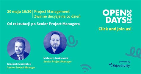 Objectivity Part Of Accenture On Linkedin Join Our Online Opendays Today Well Be Talking