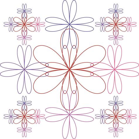 Flower Pattern Design 21836399 Vector Art At Vecteezy