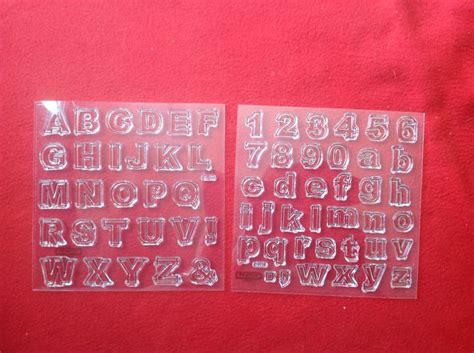 Ctmh Framework Alphabet Ctmh Alphabet Stamp