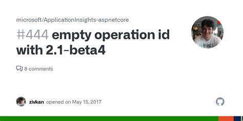 empty operation id with 2 1 beta4 · issue 444 · microsoft