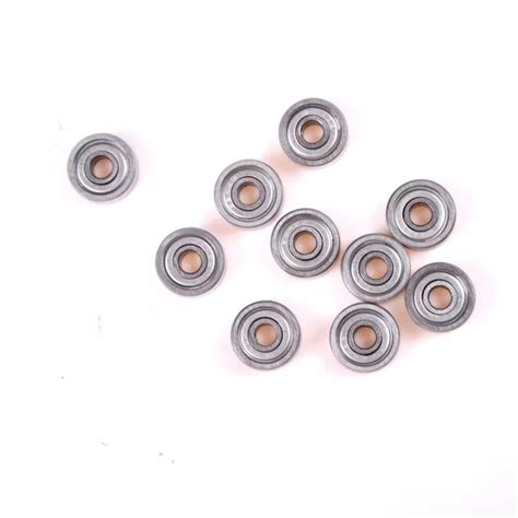 10X SET METAL 606ZZ Miniature Deep Groove Shielded Ball Bearings 6 17