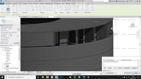 Solved Curtain Wall Doesn T Appear And Error Autodesk Community