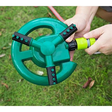 360도 회전 원형 스프링클러 텃밭관수 잔디물주기 홈플러스 택배배송