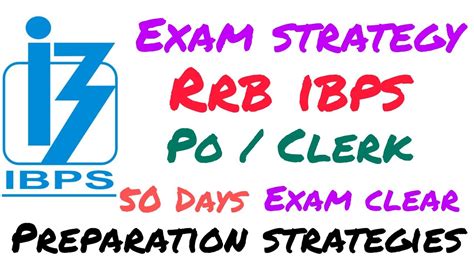 Ibps Rrb 60 Day Plan How To Prepare For Rrb Clerkpo Startegy For