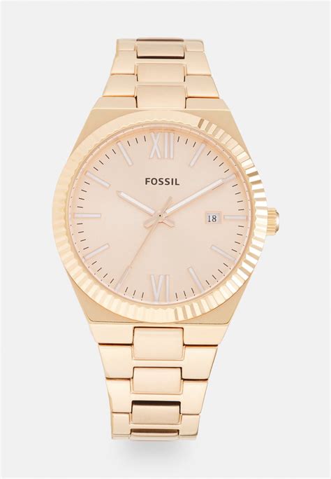 Fossil Scarlette Watch Rose Gold Coloured Zalando Ie