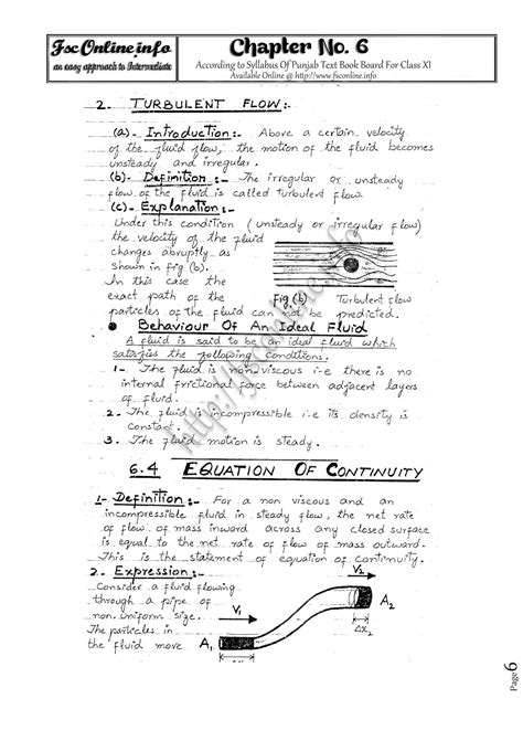 Physics Practicals CHAPTER FLUID DYNAMICS
