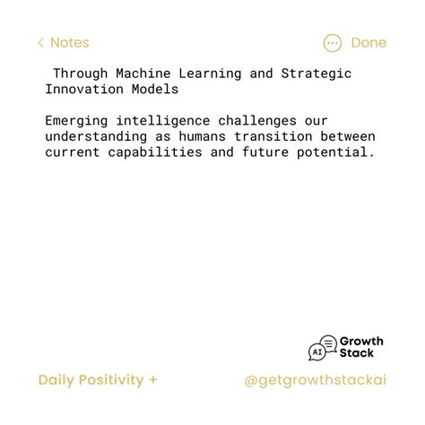 Growth Stack On Linkedin Artificialintelligence Humanpotential Techinnovation