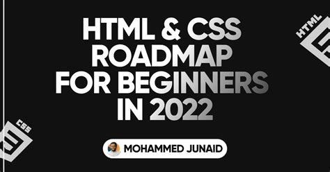 Html And Css Roadmap For Beginners In 2022