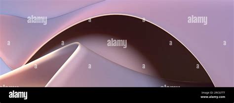 Gentle And Elegant Organic Bezier Is The Naturalness Of The Curve Teal And Orange Abstract