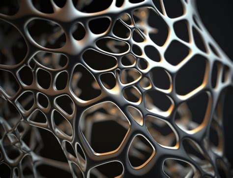 premium ai image dark black abstract background an abstract image featuring organic shapes and