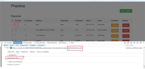 Php Como Cargar Un Modal Con Datos Traídos De La Base De Datos