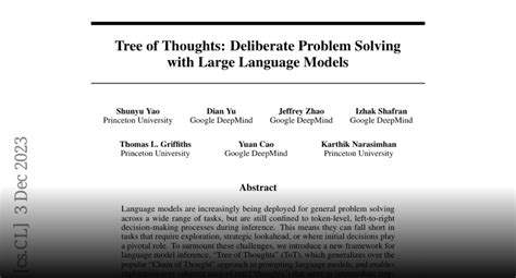 Paper Page Tree Of Thoughts Deliberate Problem Solving With Large