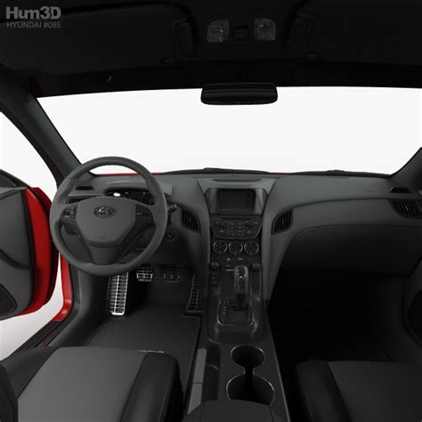Hyundai Genesis Coupe With Hq Interior 2017 3d Model Download Sports