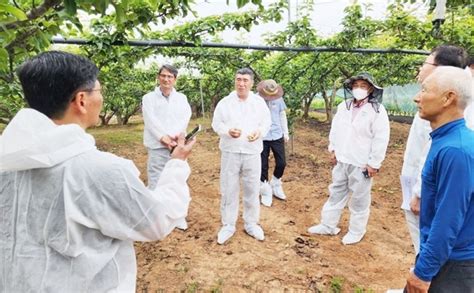 최명수 전남도의원 흑성병 피해 심각 농작물재해보험 개선해야 위키트리