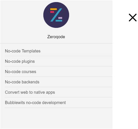 Mobile Menu New Plugin From Zeroqode Showcase Bubble Forum