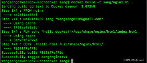 Docker入门教程：本地打包docker镜像docker打包镜像 Csdn博客