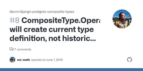 Compositetypeoperation Will Create Current Type Definition Not Historical Definition · Issue