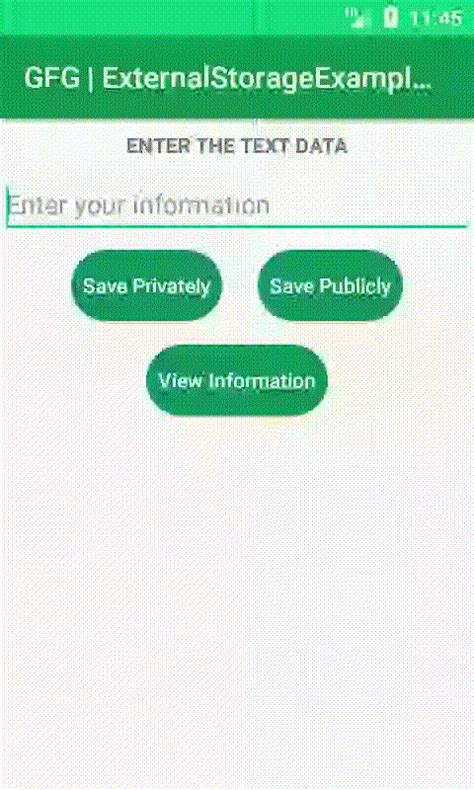 External Storage In Android With Example Software Development Pdf Download