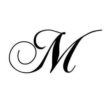 Printable Cursive Big Letter M Free Download And Print For You
