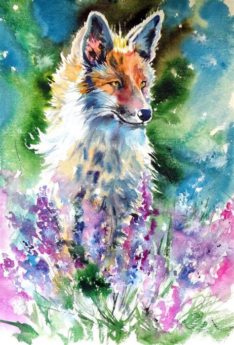 Kovács Anna Brigitta Paintings for Sale Artfinder Fox painting
