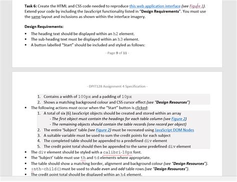 Solved Task 6 JavaScript Object DOM Nodes Please Click Chegg