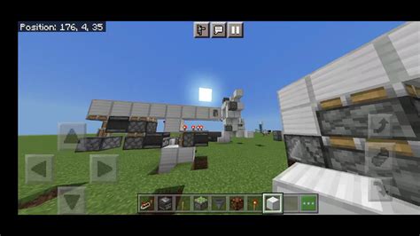 Finally Made It Tileable Double Piston Extender Rbedrockredstone