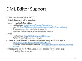 Overview Of Apache Systemml By Berthold Reinwald And Nakul Jindal Ppt