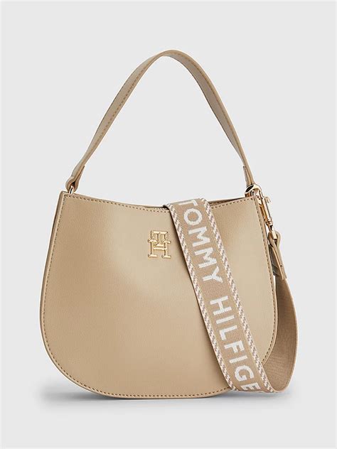 Medium Monogram Crossover Bag Beige Tommy Hilfiger