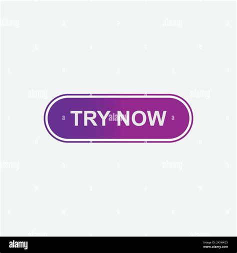 Try Now Web Design Button Vector Try Now Web Button Icon On White