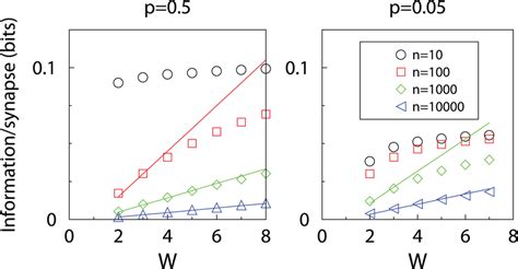 Capacity Of Multi State Synapses Information Storage Capacity Per Download Scientific Diagram