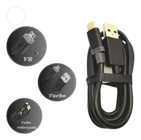 Cabo Dados Micro Usb Turbo V Carregamento E Dados Mercadolivre