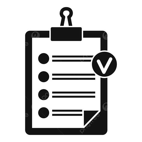 체크리스트 아이콘 간단한 스타일 체크 일러스트 아이콘 확인 목록 아이콘 스타일 아이콘 Png 일러스트 및 벡터 에 대한 무료 다운로드 Pngtree