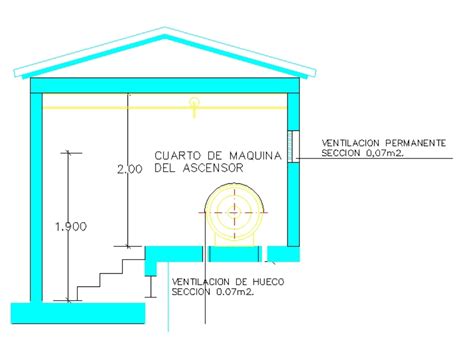 Ascensores En Autocad Descargar Cad 5106 Kb Bibliocad