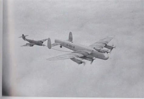 Raf Meteor Refueling By Lancaster Raf Aircraft Passenger Jet